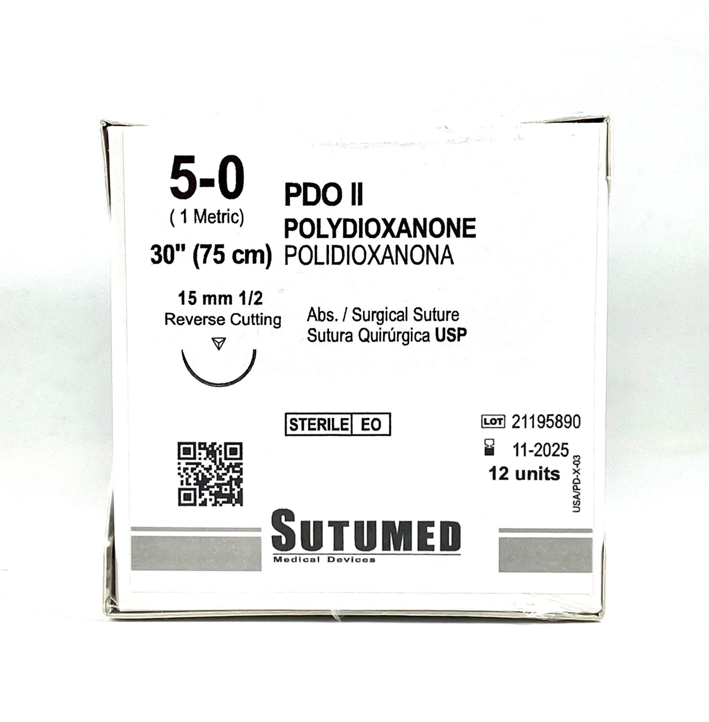 Sutura Polidioxanona (PDO) 5.0 para dentistas $28.560